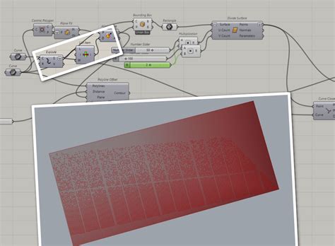 Distorted Uvs While Applying Pattern Across Different Panels Grasshopper Mcneel Forum