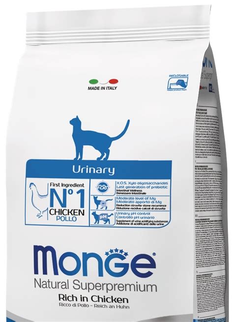 Сухой корм для кошек Monge Cat Urinary профилактика мочекаменной ...