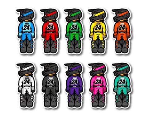Mini Cartoon Decals 5 Pack Madestickers