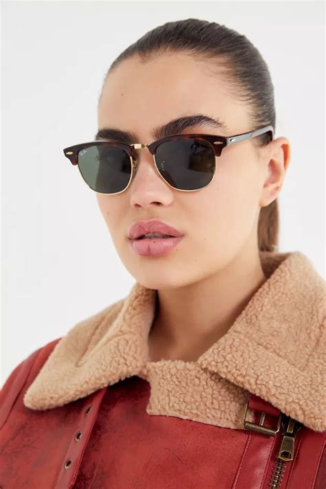 Ray Ban Classic Clubmaster Sunglasses Urban Outfitters