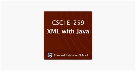 CSCI E 259 XML With Java Video Lecture 5 Video XSLT 1 0 And 2