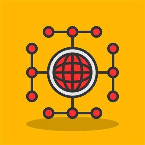 Global Network Vector Icon Design 28758911 Vector Art At Vecteezy
