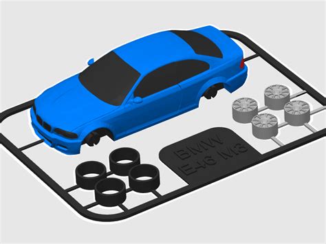 Bmw E46 M3 Kit Card Remixed By Jerryie Makerworld