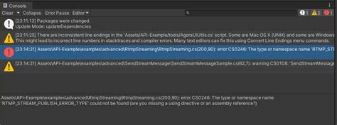 Can Not Open Example Scene With 2019 Or 2020 · Issue 89 · Agoraio
