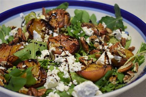 Recipe Peach Feta And Pecan Nut Salad