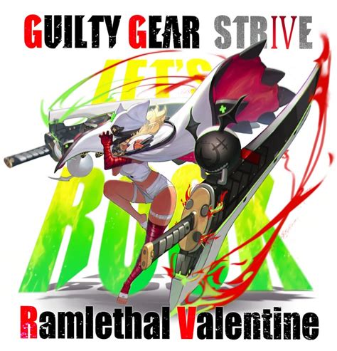 4k Anime Games Guilty Gear Strive Guilty Gear Ramlethal Valentine
