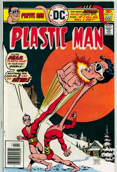 Plastic Man 13 Vg 45 Plastic Man Dc Comic Books Comic Book Covers