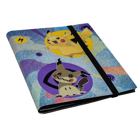 Ultra Pro Pokémon Pikachu Mimikyu 9 Pocket Pro Binder Collector s