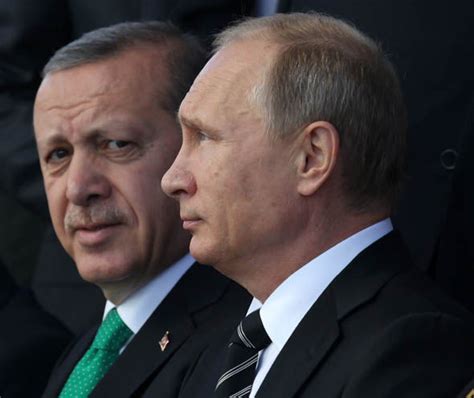 Vladimir Putin Turkeys Recep Erdogan Turns Back On Us And Eu And