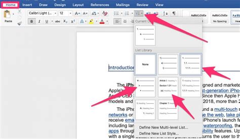 How To Insert A Table Of Contents In Word On Mac And Windows