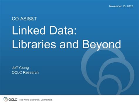 Linked Datalibraries And Beyond Ppt