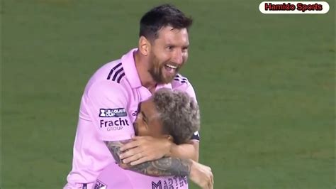 اهداف ميسي اليوم هدفين لميسي ضد اورلاندو في الدوري الامريكي ملخص