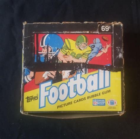 1987 Topps Football Cello Box Live And Online Auctions On