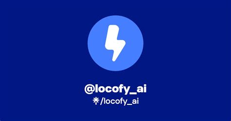 locofy ai twitter facebook linktree