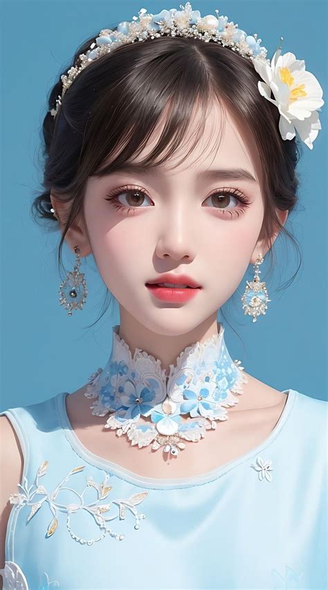 Digital Art Girl Digital Portrait Landscape Wallpaper Art Wallpaper