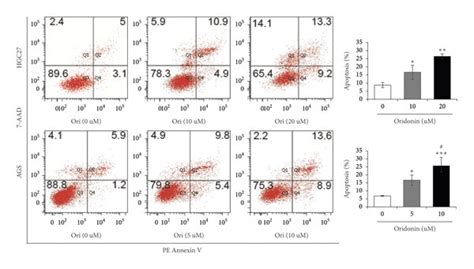 High Dose Oridonin Induced Gc Cell Apoptosis A Hgc27 And Ags Cells