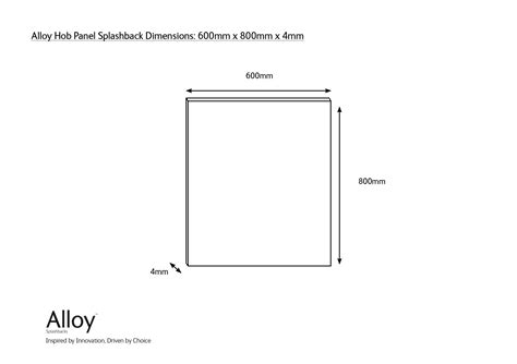 Alloy Splashbacks Llandaff Laminates Ltd