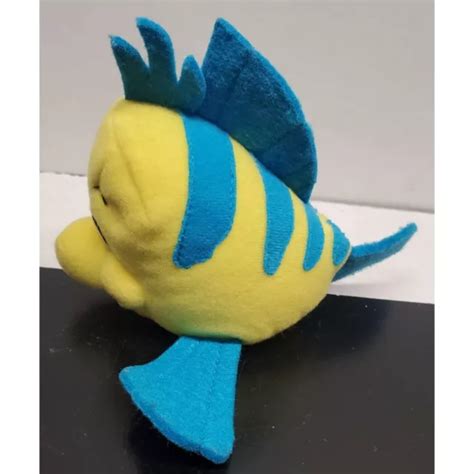 Walt Disney Finding Nemo Flounder Plush Beanbag Applause 7 Inches £