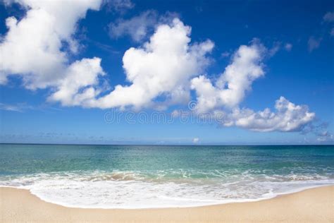 Belle Plage De Locéan Pacifique Image Stock Image Du Côte