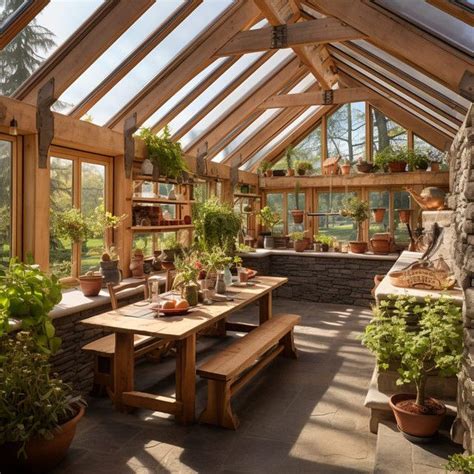 Sketching Out Some Rough Ideas For A Timber Frame Greenhouse Using An