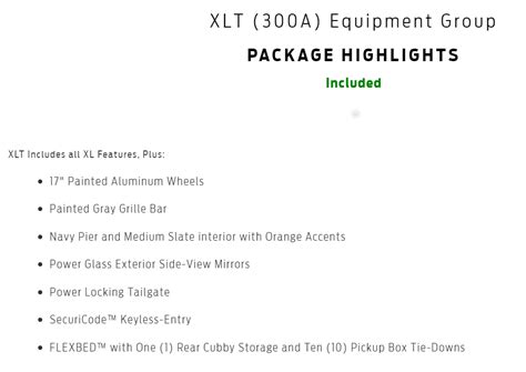 Securi Code Keyless Entry Available In Xlt In Eqt Package 300a R