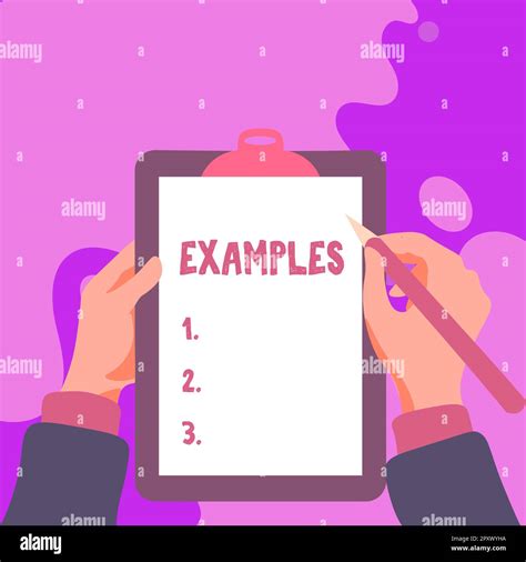 Texte Montrant Des Exemples Dinspiration Modèle De Photo Dapproche