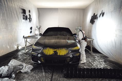Bmw Unveils Stunning X6 Suv Sprayed In Vantablack The Blackest Black