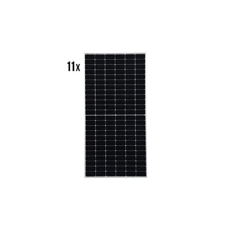 PANOU FOTOVOLTAIC 36V 450W SET 11 BUC PALET ARMAT