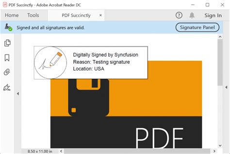 Digitally Sign And Verify Signatures In Pdf Files Using C A Complete
