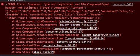 ComponentContainer Issue In Angular Issue 791 Golden Layout Golden