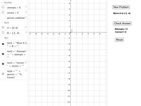prob plotting points geogebra