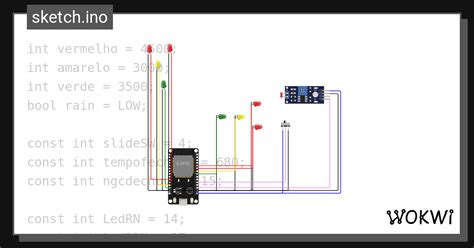 Semaforo Wokwi Esp Stm Arduino Simulator