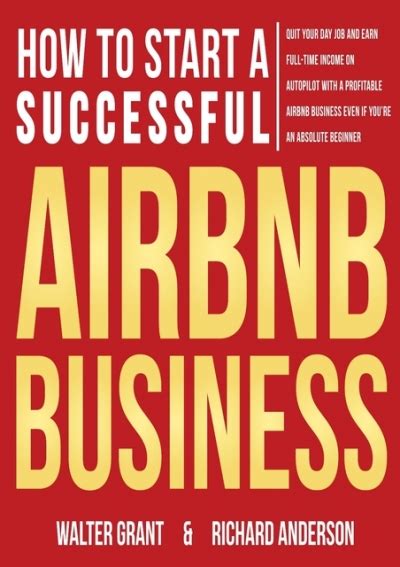 Download Free Pdf How To Start A Successful Airbnb Business Quit