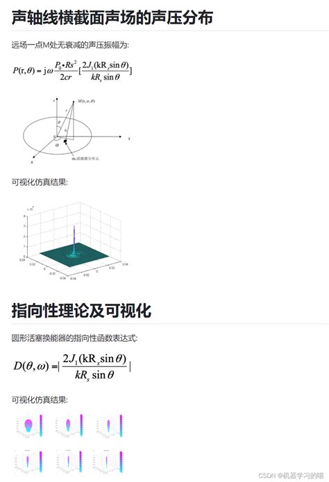基于matlab实现的超声场可视化研究及gui仿真模拟源代码文档说明 Csdn博客