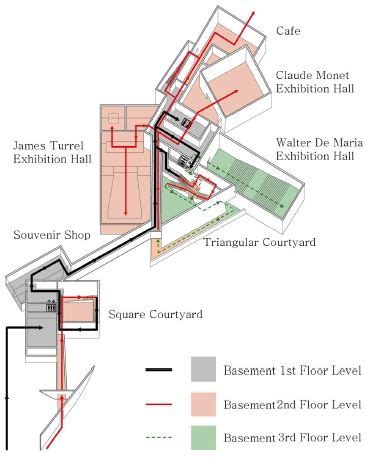 An Architectural Diagram Shows The Location Of Several Buildings And
