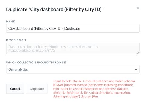 Duplicate Dashboards Issue Metabase Metabase GitHub