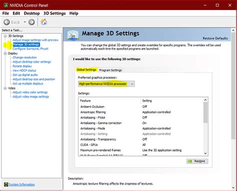 How To Set A Default Graphics Card Atelier Yuwa Ciao Jp