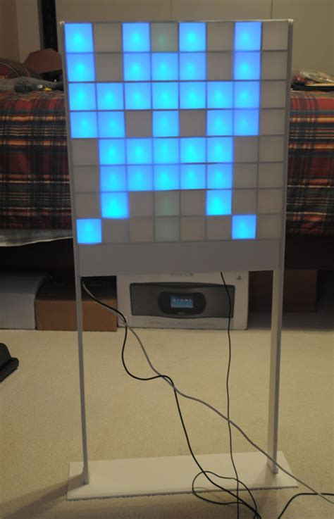 Lampduino An X RGB LED Matrix Floor Lamp Showcase Arduino Forum
