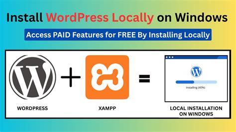 How To Install Wordpress Locally In Xampp Localhost On Windows 1011