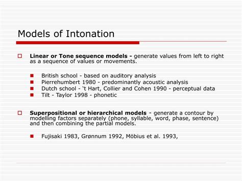 Ppt Modelling Polish Intonation For Speech Synthesis Powerpoint Presentation Id5439840