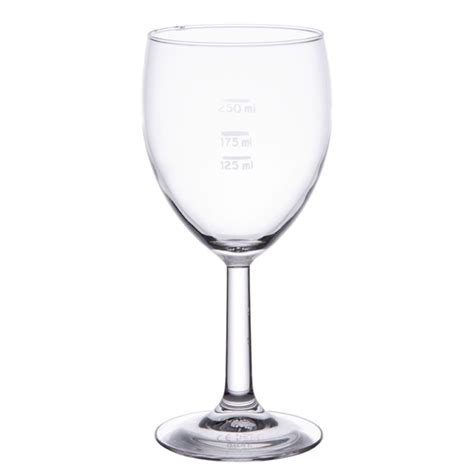 Arcoroc Savoie Grand Vin Wine Glasses 350ml Ce Marked At 125ml 175ml