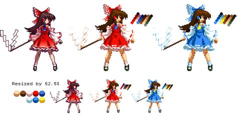 Cvs Sprite Reimu Hakurei By Crystalizedsun On Deviantart