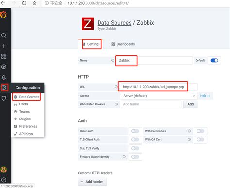 Zabbix Grafana