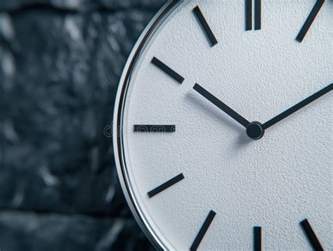 Close Up Of A Modern Analog Clock Stock Illustration Illustration Of Minimalism Closeup Close Up Of A Modern Analog Clock Stock Illustration Illustration Of Minimalism Closeup