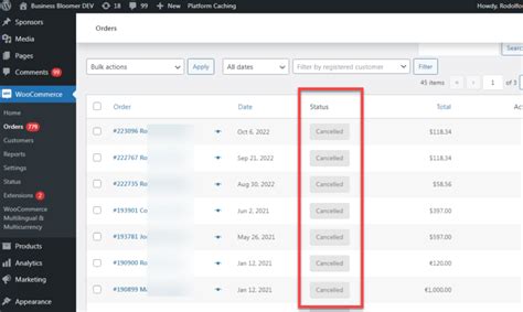 Woocommerce Automatically Cancel Orders