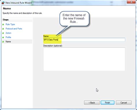 HOWTO Windows Firewall And BPFTP Server 2011 BulletProof FTP Server