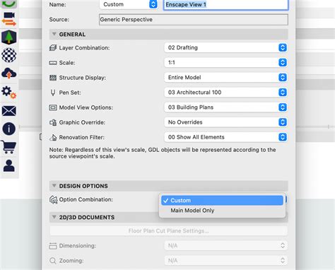 Design Options For Views Graphisoft Community