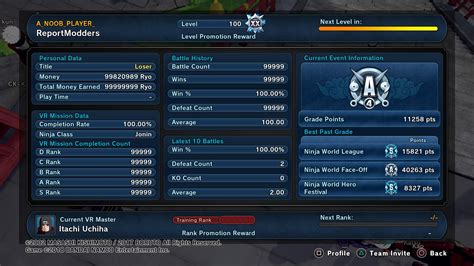 Watch Out For This Guy It S On Ps4 Hacker R Narutoshinobistriker