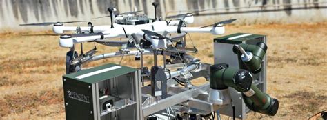 Dpendent Demonstrates Drone Battery And Payload Swapping Station Ust