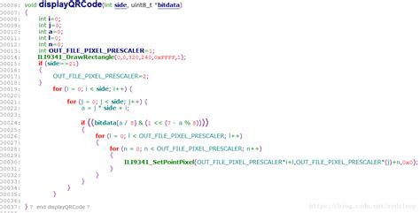 二维码：stm32f103 Lcd屏制作二维码redsleep的博客 Csdn博客lcd 二维码